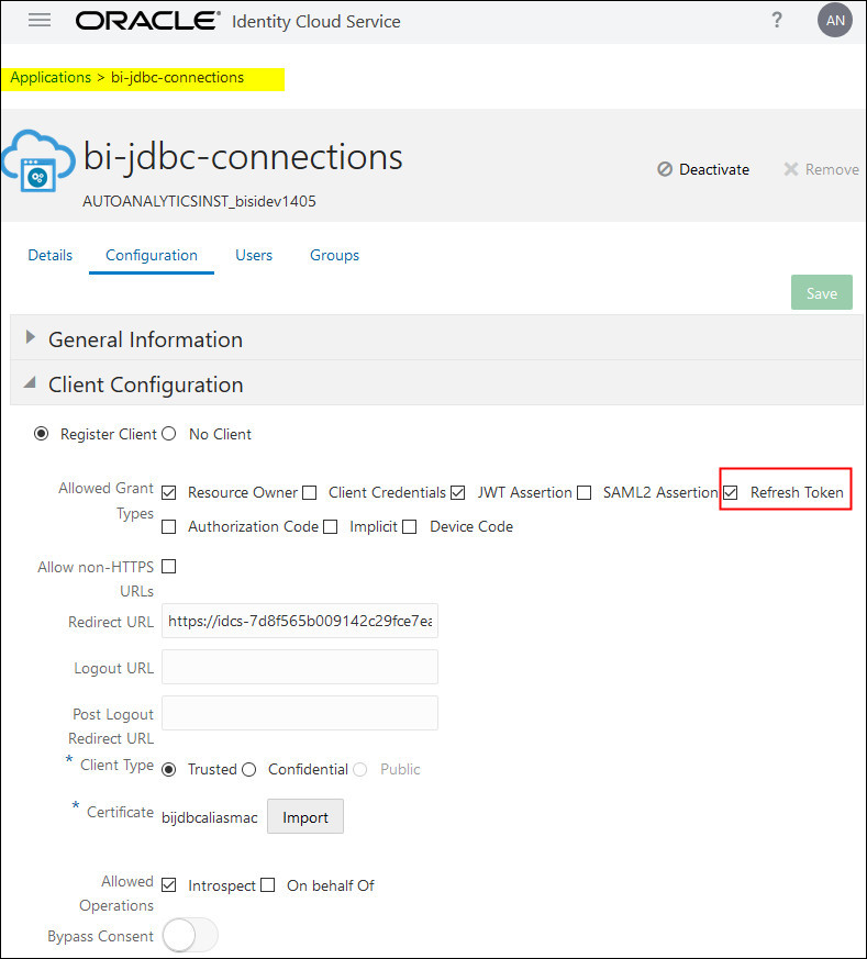 Manage Service Access and Security