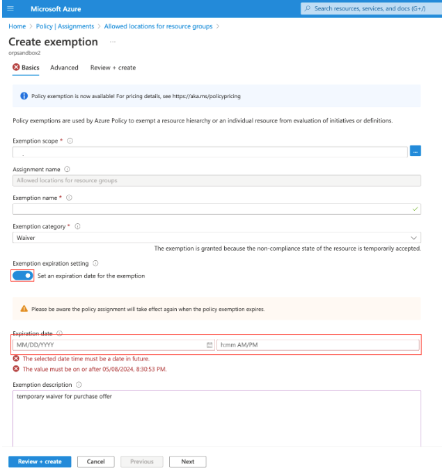 Known Issues for Oracle Database@Azure