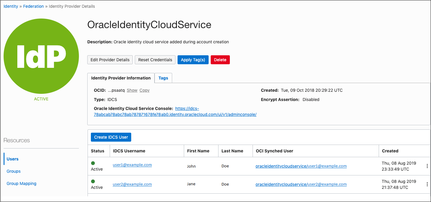 Configuring Access to Create and Manage Instances in the Console