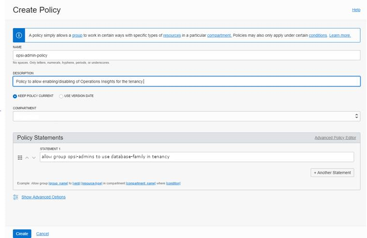 Get Started with Operations Insights