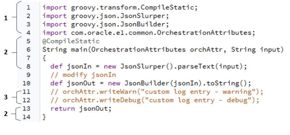 Groovy Template For Manipulating Output From A REST Connector Response