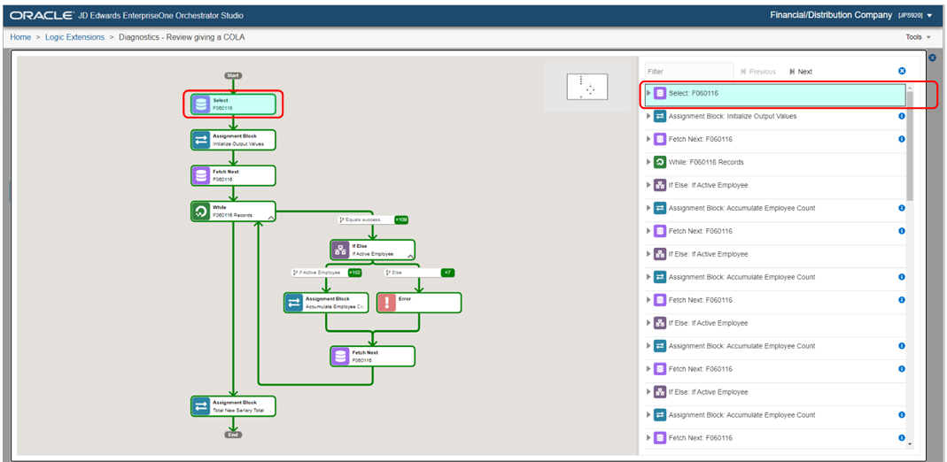 Troubleshooting a Logic Extension Using Diagnostic Mode