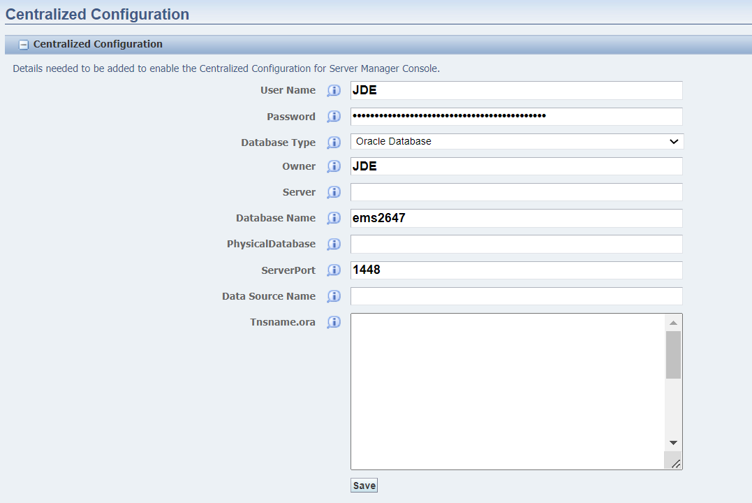 Enabling Centralized Configuration For Enterpriseone Html Servers 2000