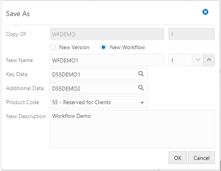 Creating Workflow Objects with Data Structures in Web Object Management Workbench