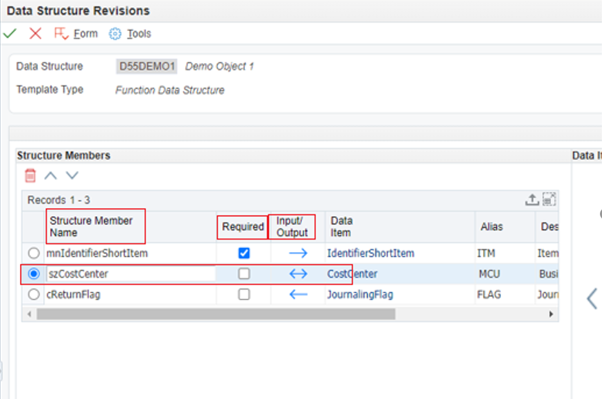 Creating Workflow Objects with Data Structures in Web Object Management Workbench