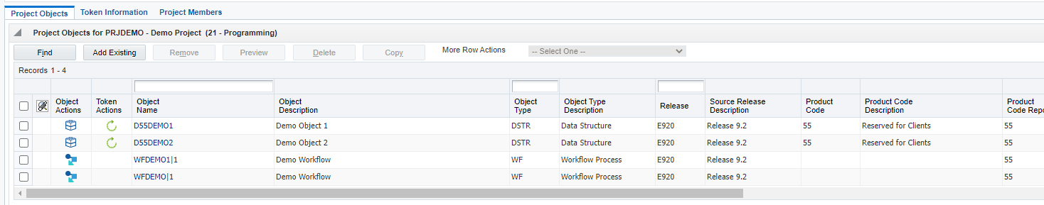 Creating Workflow Objects with Data Structures in Web Object Management Workbench
