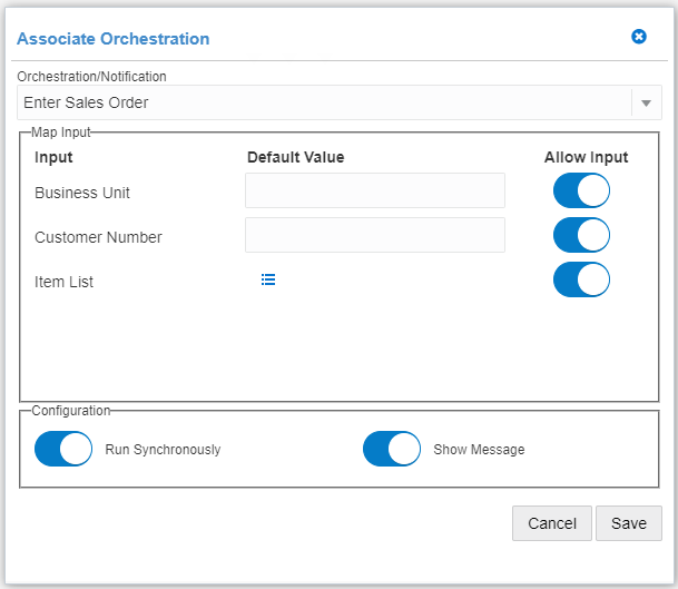 Creating an Orchestration to Enter Sales Orders in EnterpriseOne