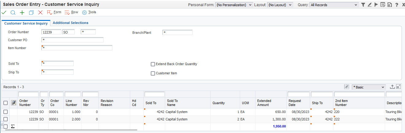 Creating an Orchestration to Enter Sales Orders in EnterpriseOne