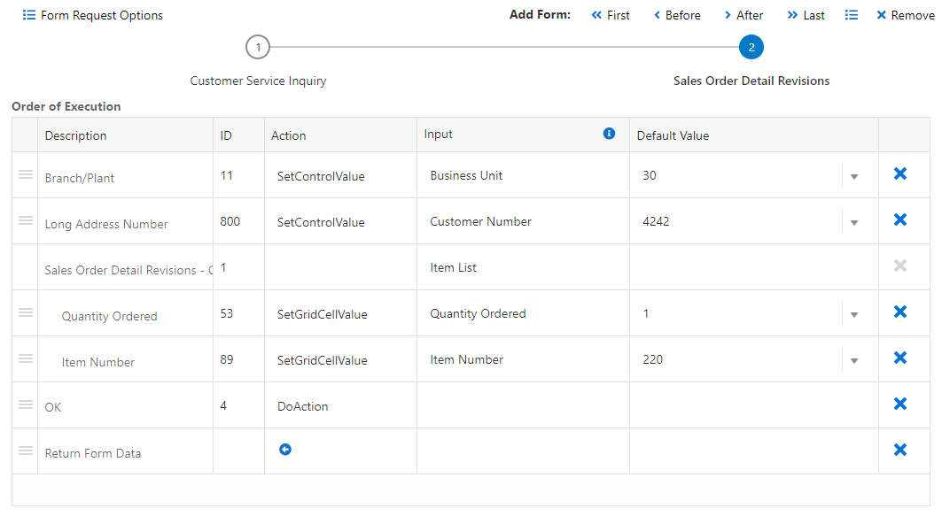 Creating an Orchestration to Enter Sales Orders in EnterpriseOne