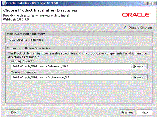 Installing Oracle WebLogic Server 10.3.6.0