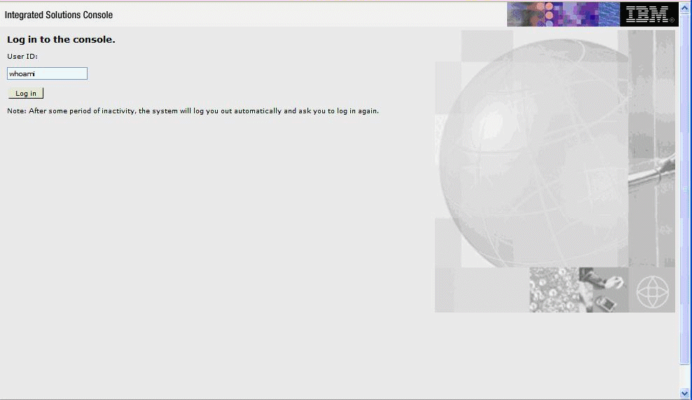 Accessing The Websphere Administration Console