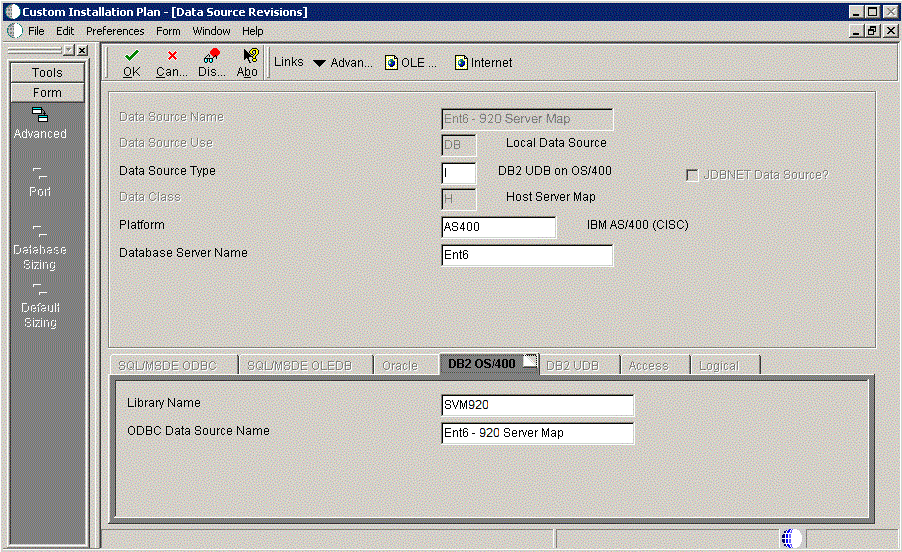 Verifying Custom Server Map Data Source Information