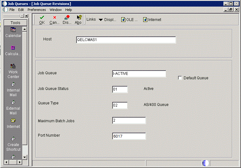 Creating the Job Queue