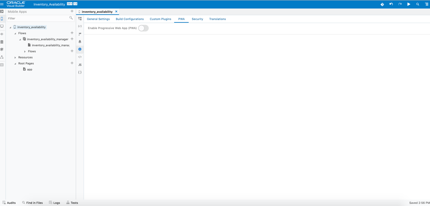 Creating A Mobile Application In Vbcs For Inventory Availability 5953