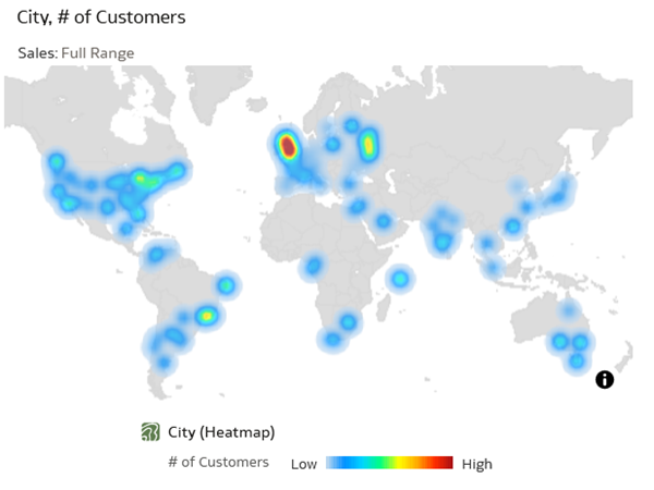 Create Workbook Canvases and Visualizations in Oracle Analytics