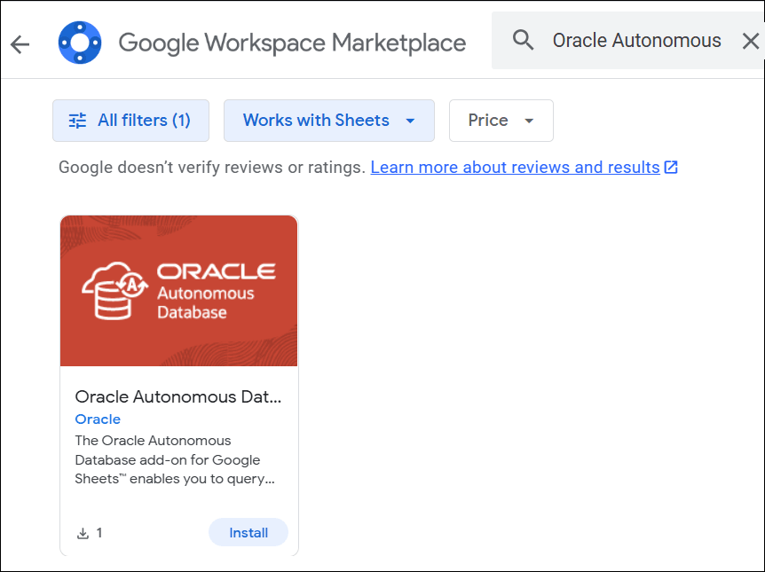 Install the add-on from Google Workspace Marketplace