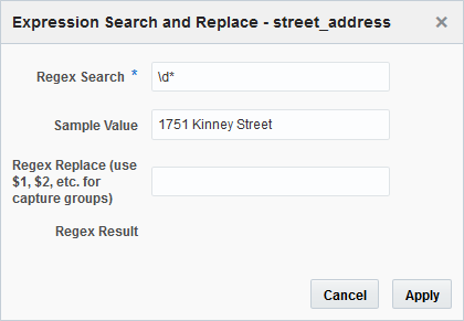 Replacing Data Using Regular Expressions