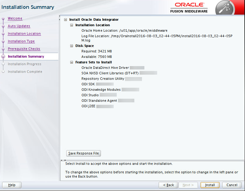 Provisioning Oracle Data Integrator on a Clustered Oracle Java Cloud Service