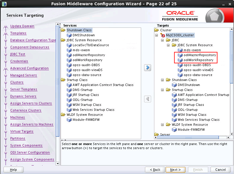 Provisioning Oracle Data Integrator On A Clustered Oracle Java Cloud