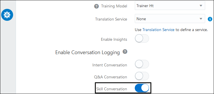 Oracle Digital Assistant: Transfer a Conversation to an Oracle Service Cloud Agent