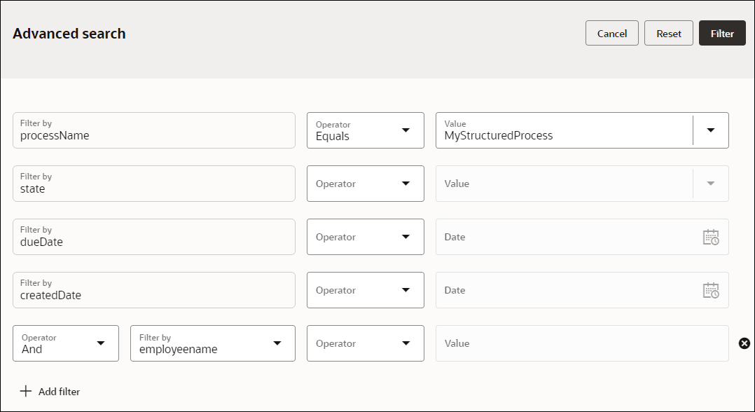Apply Advanced Search Filters Apply Advanced Search Filters