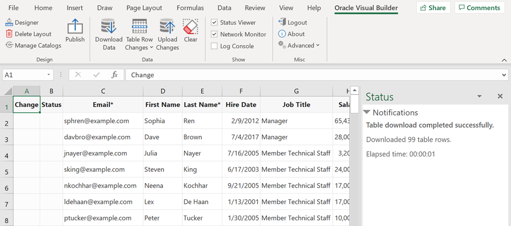 Create An Integrated Excel Workbook To Manage Data From A Rest Service