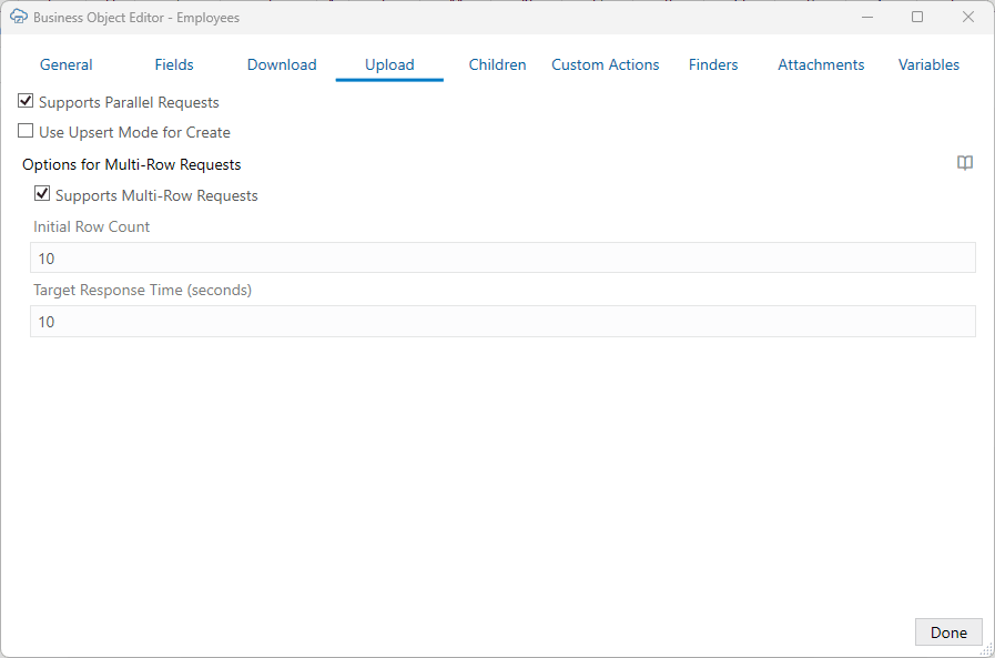 Enable Parallel Requests During Upload