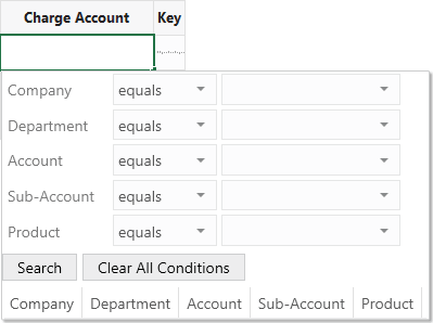 Key Flexfield Support