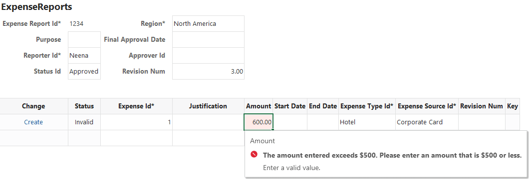 About Field Validation Rules