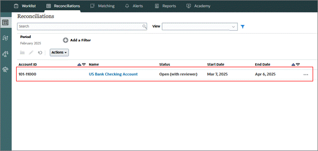 Oracle Fusion Cloud EPM Account Reconciliation Basics