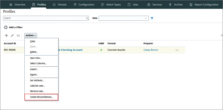 Oracle Fusion Cloud EPM Account Reconciliation Basics