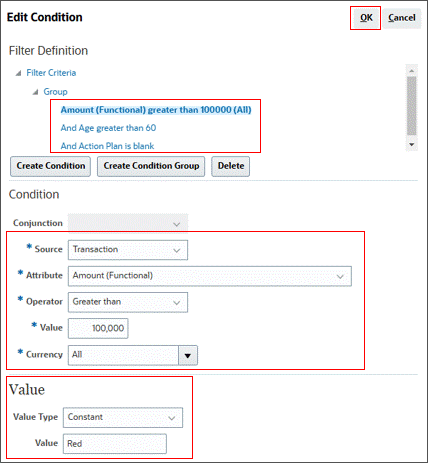 Creating a RAG (Red, Amber, Green) Score in Account Reconciliation