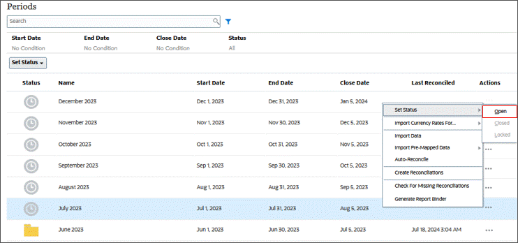 Managing Account Reconciliation balance load