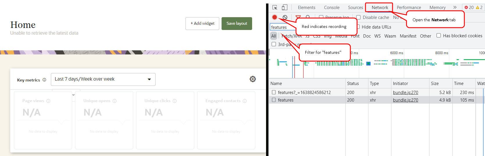 Determining Tenant Access Keys and Tenant IDs
