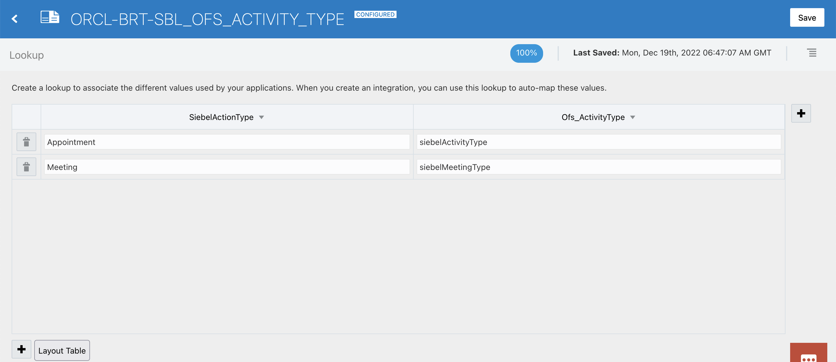 Configure The Lookups For Siebel Crm Integration