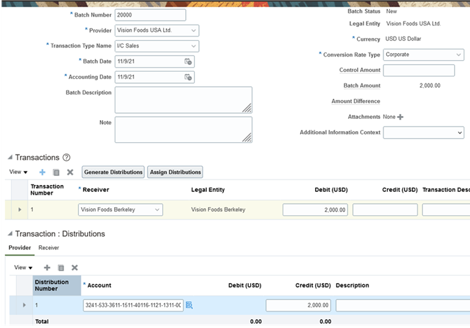 Example of Setting Up TAD Using Receivables Transaction Type for Creation of Credit Memo or ...
