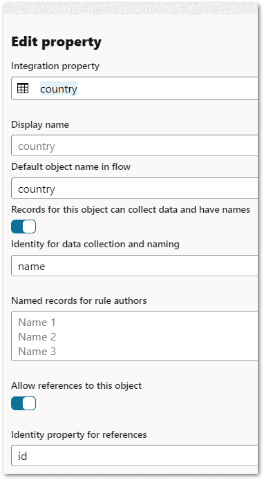 Use Global Input Data Including Objects
