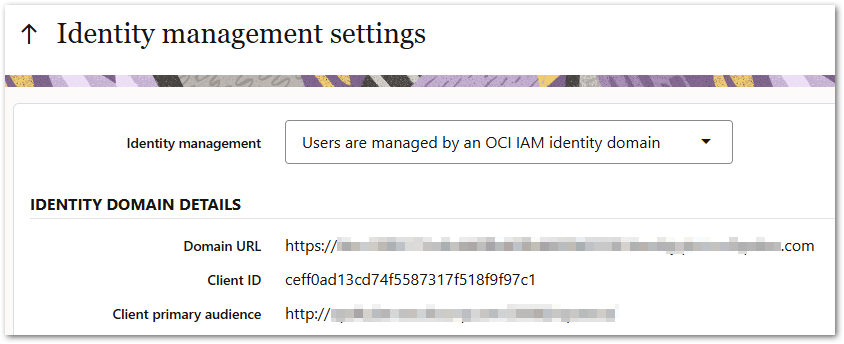 Connect an Intelligent Advisor Site to an OCI IAM Identity Domain