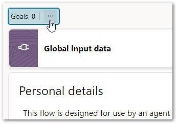Specify the Goals for a Flow