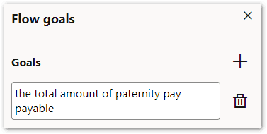 Specify the Goals for a Flow