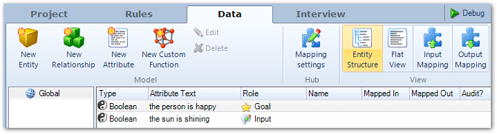 Walkthrough of Policy Modeling