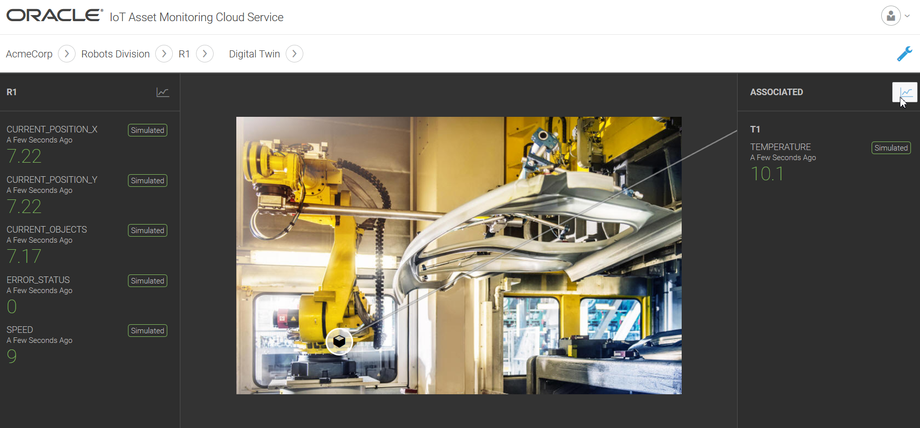 Use the Operations Center to Inspect Your Assets and Simulations