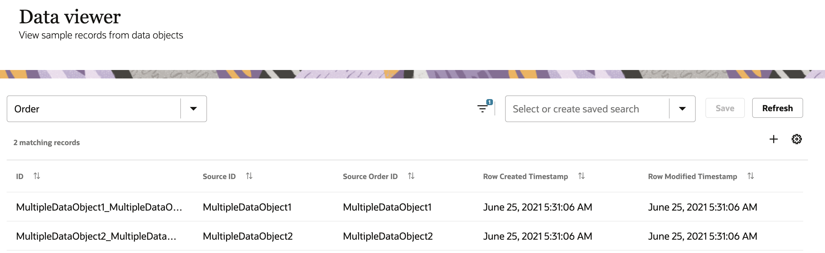 Ingesting data using the Near real time ingestion API