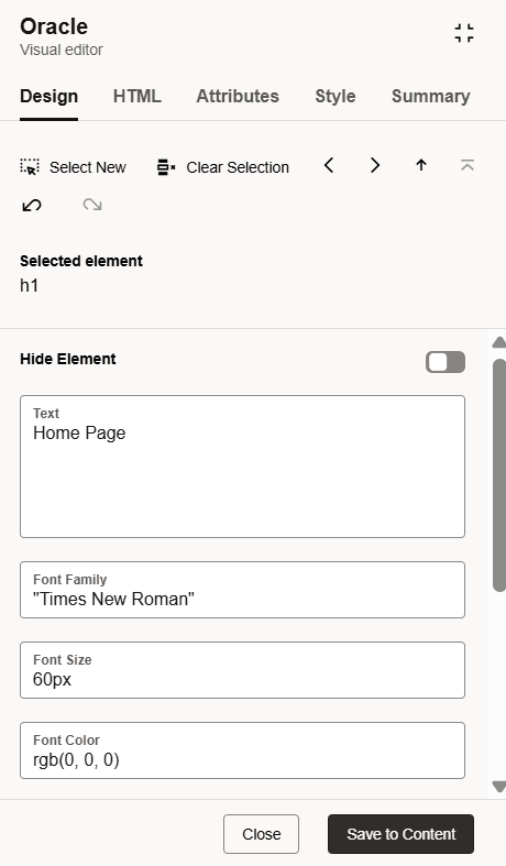 Web Editor