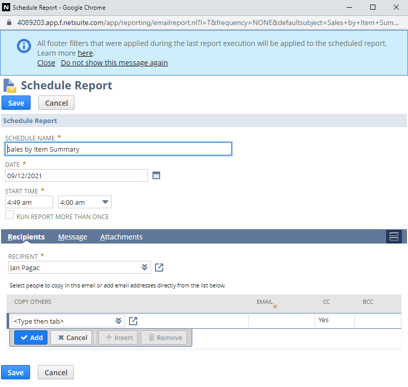 NetSuite Applications Suite Reports FAQ