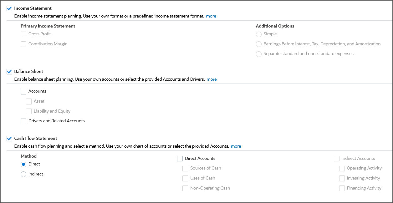 Configuring Financials to bring in your own Chart of Accounts