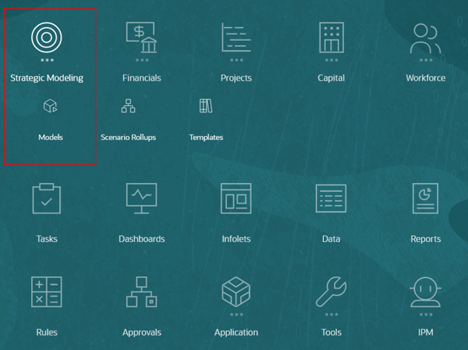 Creating scenarios with Strategic Modeling