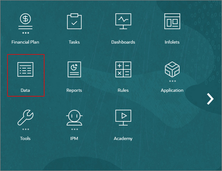 Loading Data in Planning