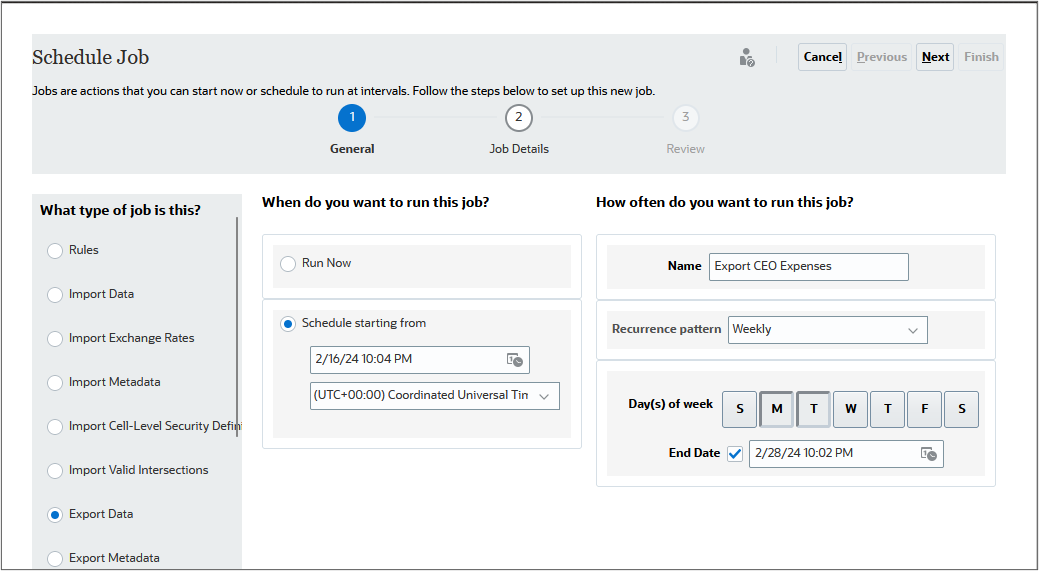 Loading Data in Planning