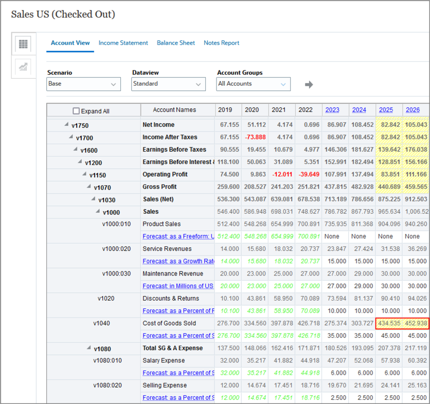 Setting up funding options in Strategic Modeling